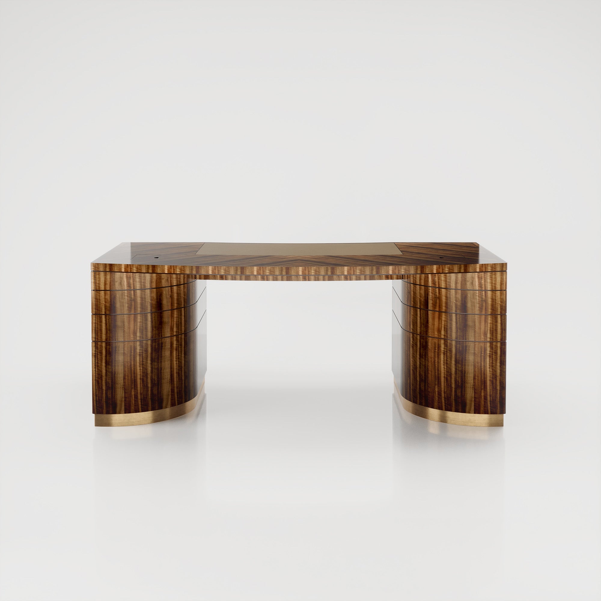 Odyssey Desk - Walnut | Bespoke Design & Luxury Furniture | LINLEY