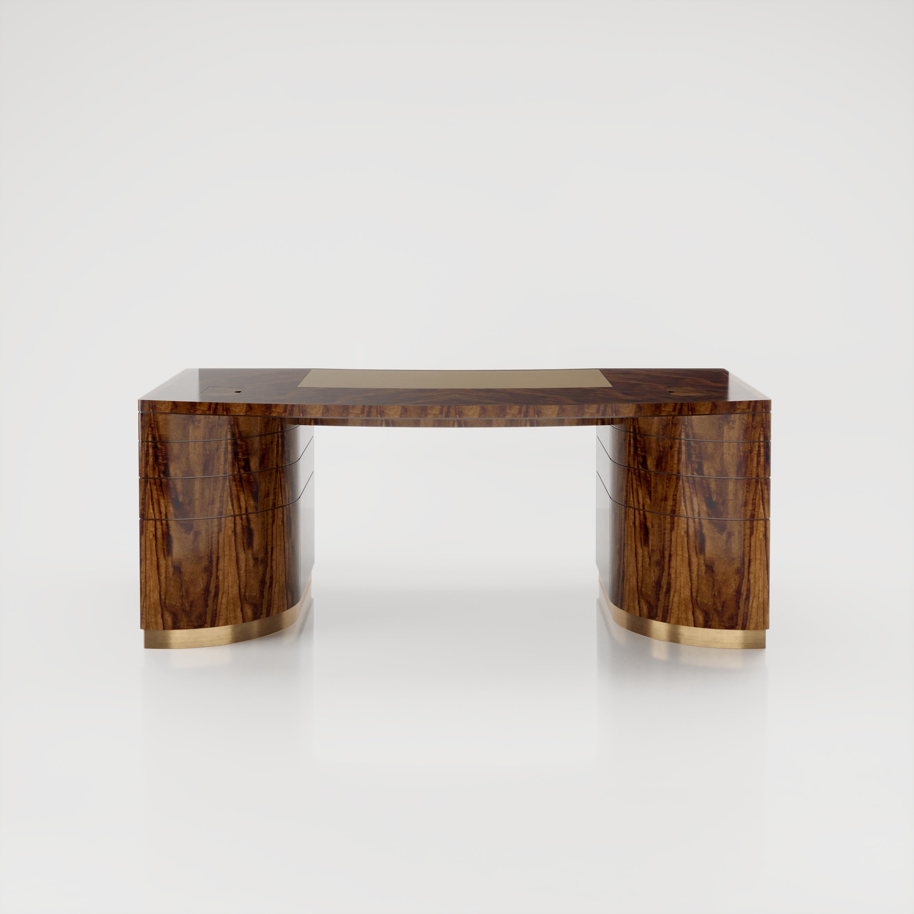 Odyssey Desk - Walnut | Bespoke Design & Luxury Furniture | LINLEY