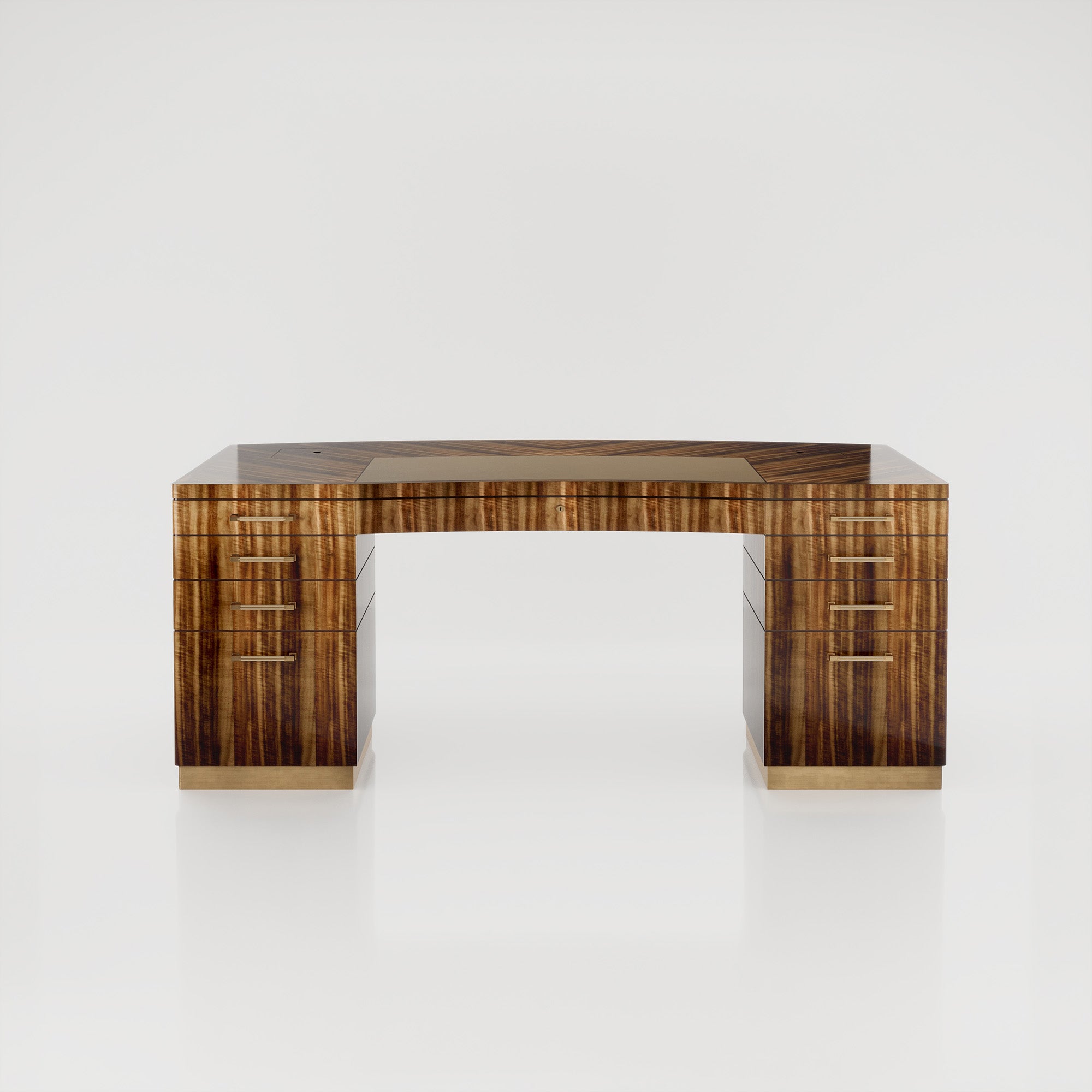 Odyssey Desk - Walnut | Bespoke Design & Luxury Furniture | LINLEY