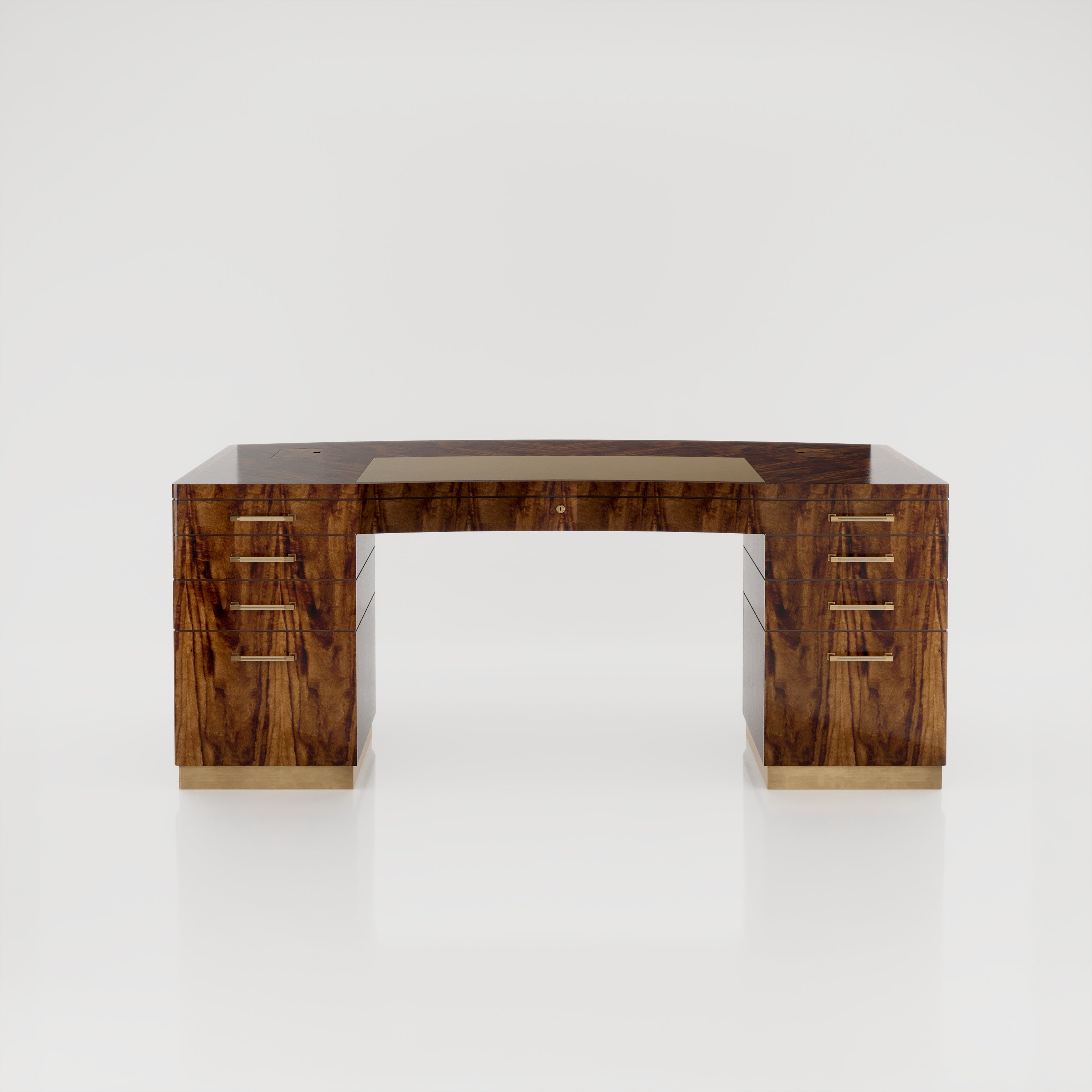 Odyssey Desk - Walnut | Bespoke Design & Luxury Furniture | LINLEY