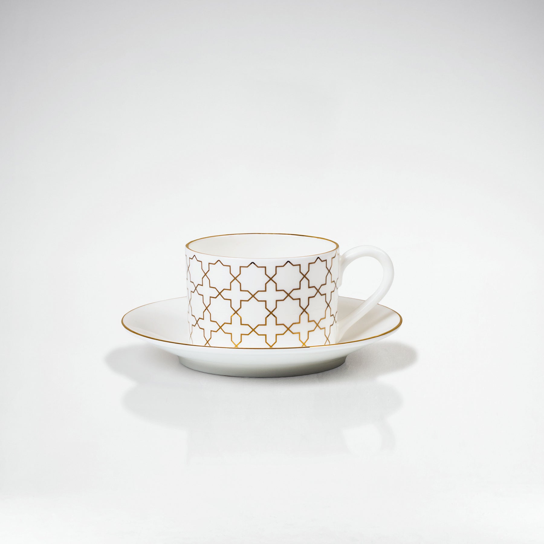 Girih Teacup & Saucer | Luxury Home Accessories & Gifts | LINLEY