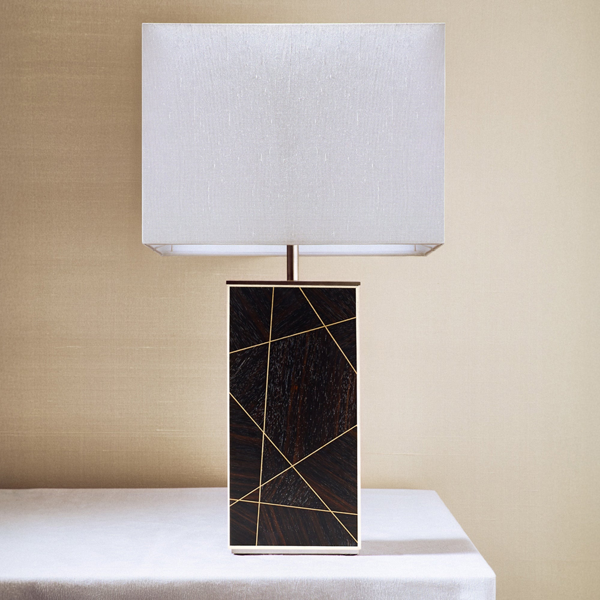 Henley Macassar Lamp Base | Luxury Home Accessories & Gifts | LINLEY