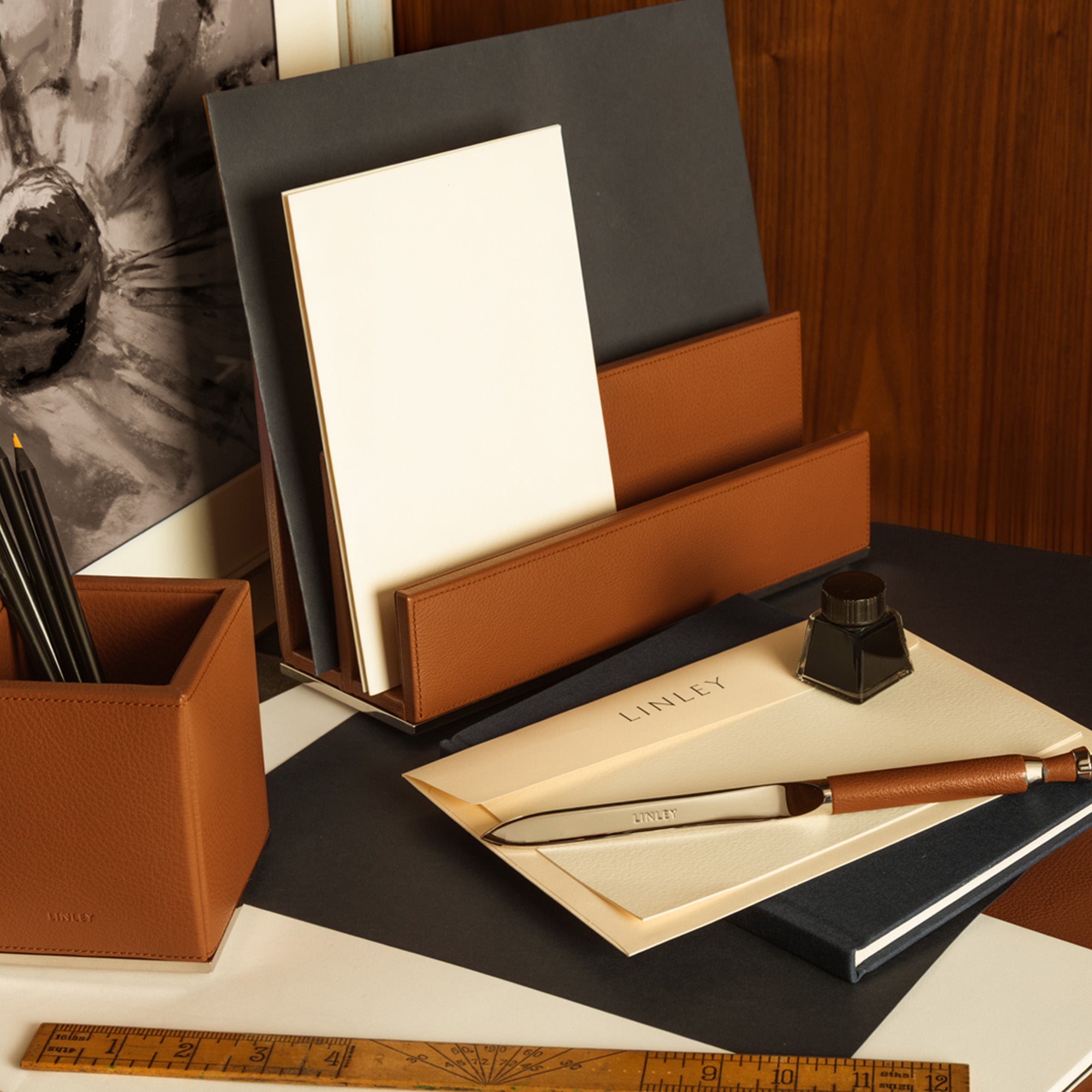 Mayfair Letter Rack – LINLEY