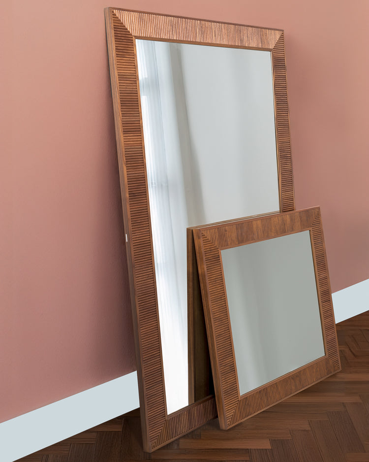 Tambour Mirror Square | Bespoke Design & Luxury Furniture | LINLEY
