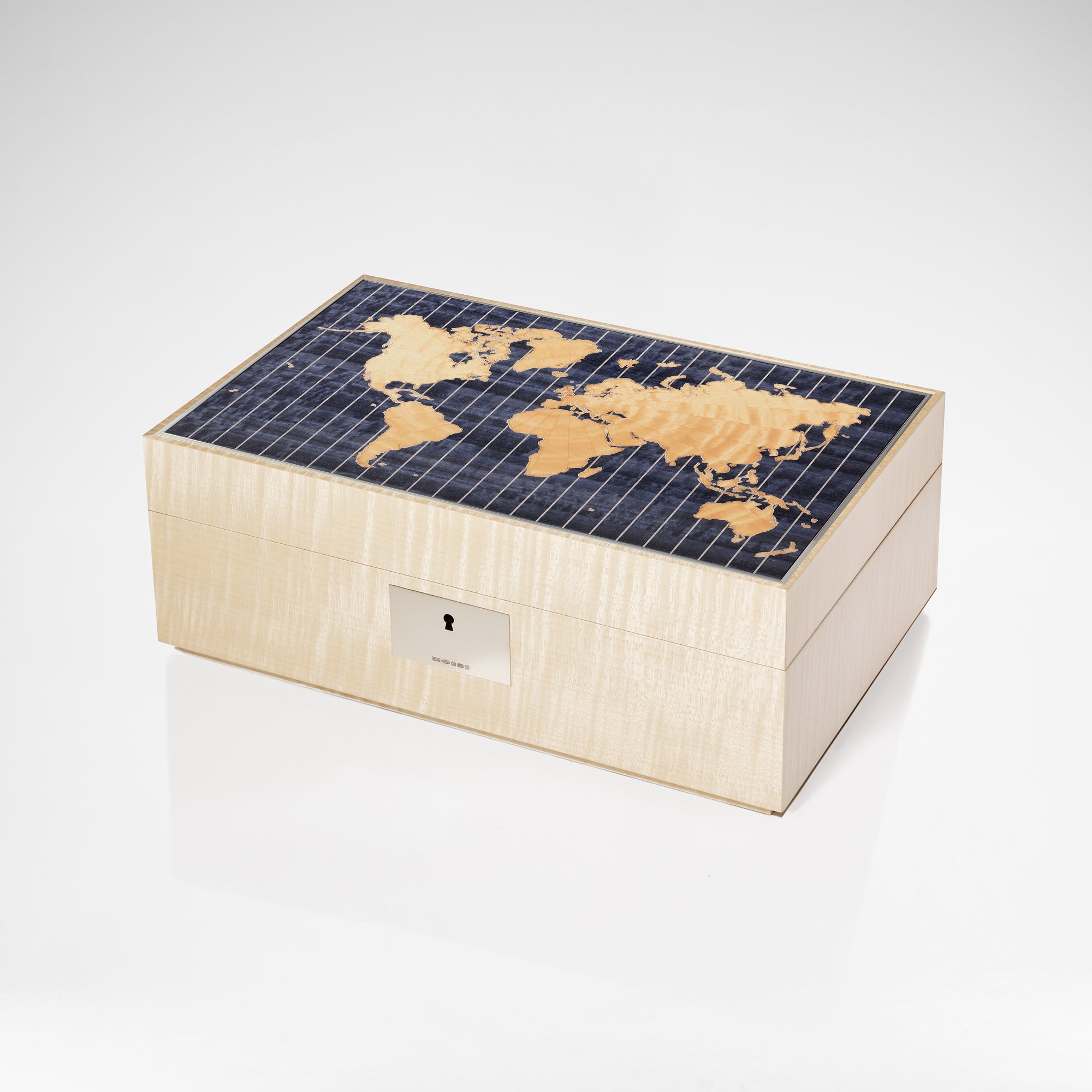 World Map Box | Luxury Home Accessories & Gifts | LINLEY