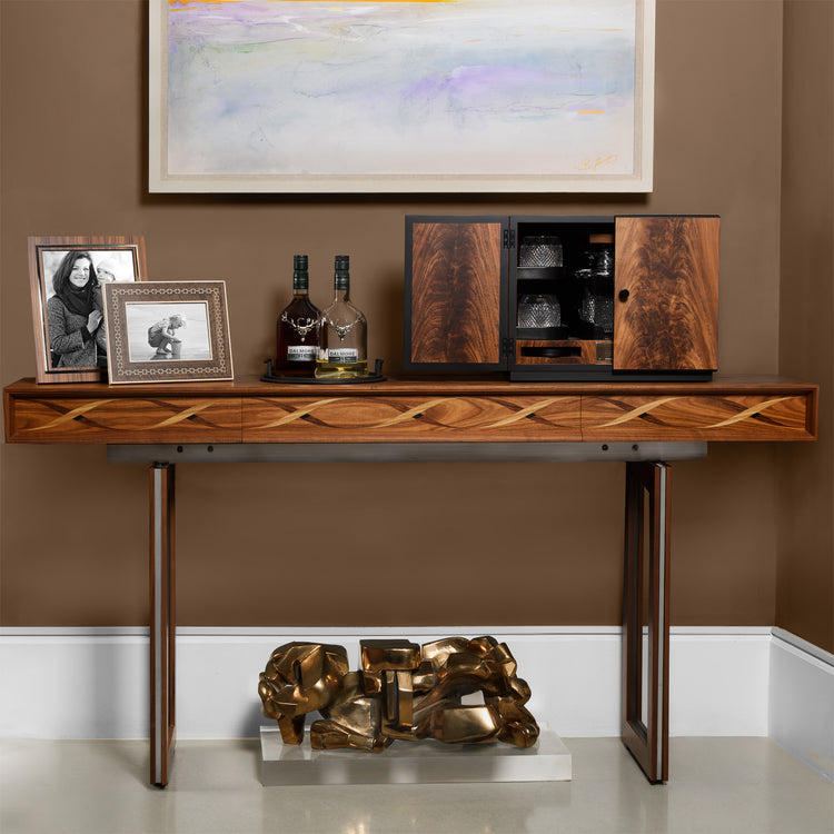 Helix Console Table | Designer Furniture | LINLEY