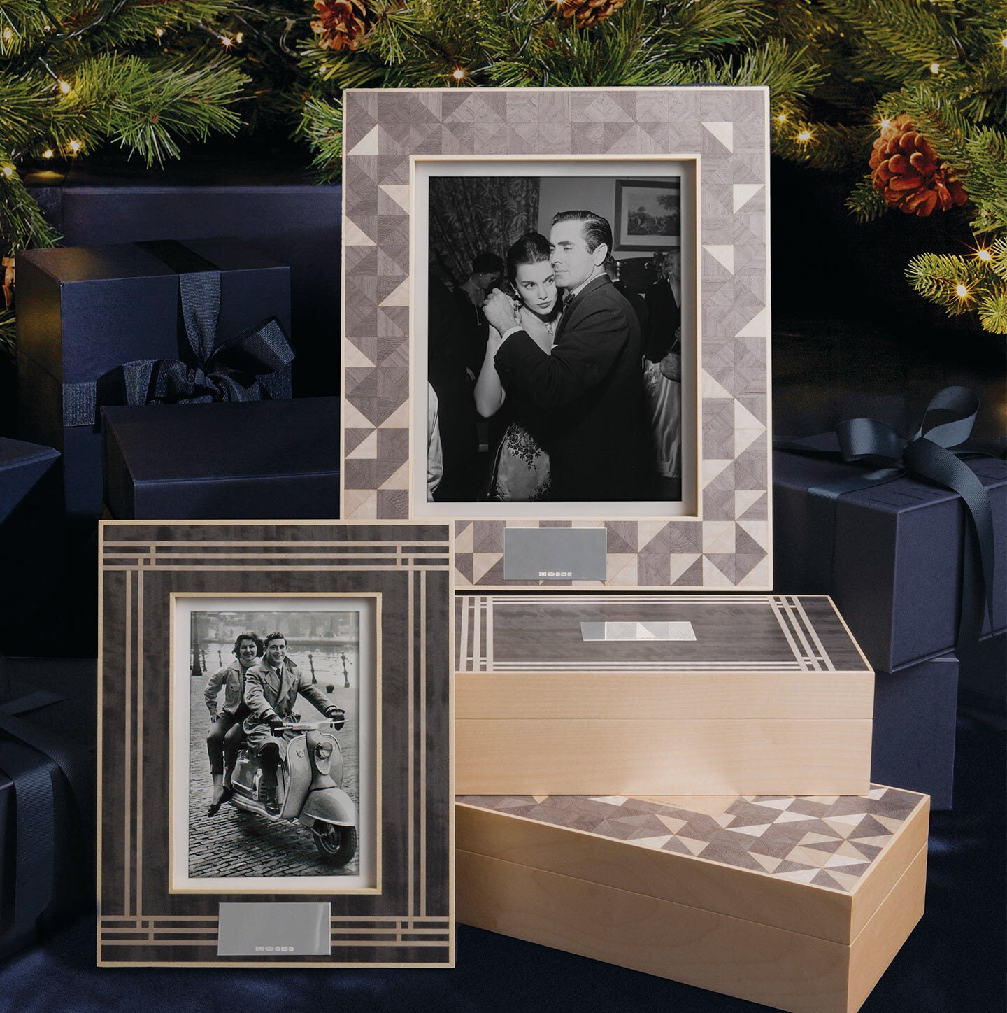 Geometric Photograph Frames | Luxury Home Accessories & Gifts | LINLEY