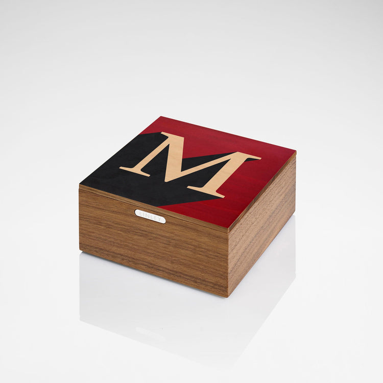 M Alphabet Box | Luxury Jewellery Boxes | LINLEY