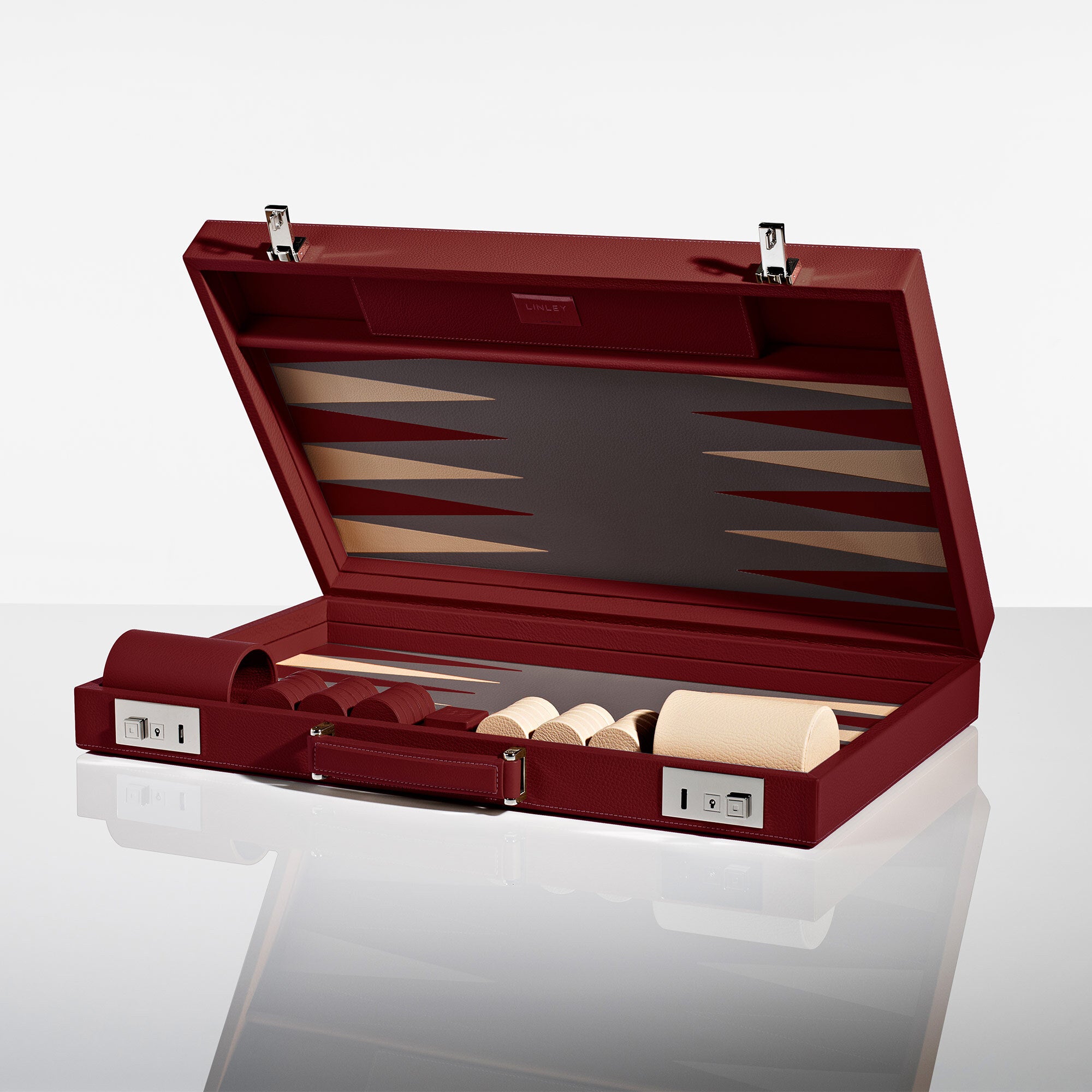 Mayfair Backgammon Case | Luxury Home Accessories & Gifts | LINLEY