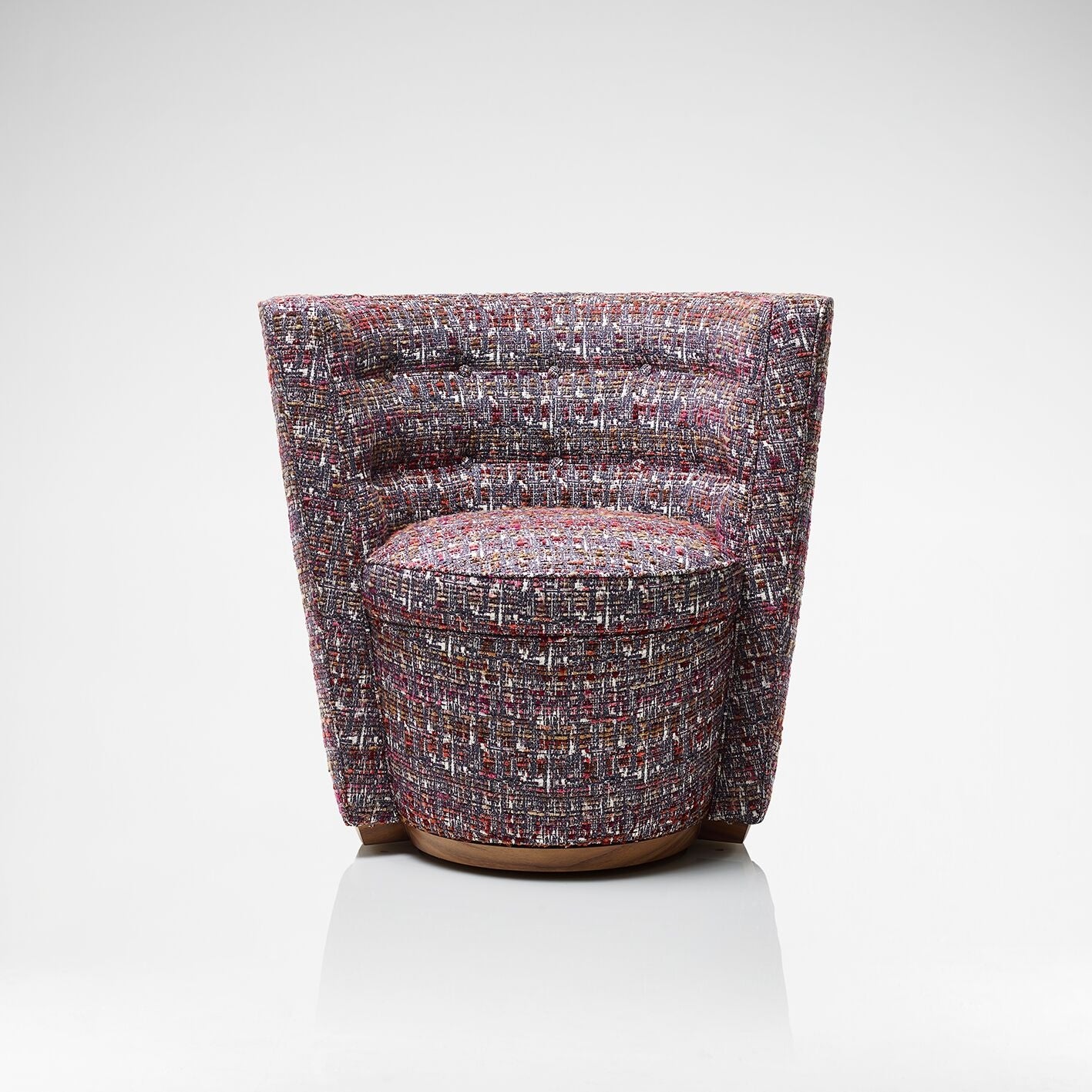 Deco Tub Chair - Oakley Rust | Bespoke Design & Luxury Furniture | LINLEY