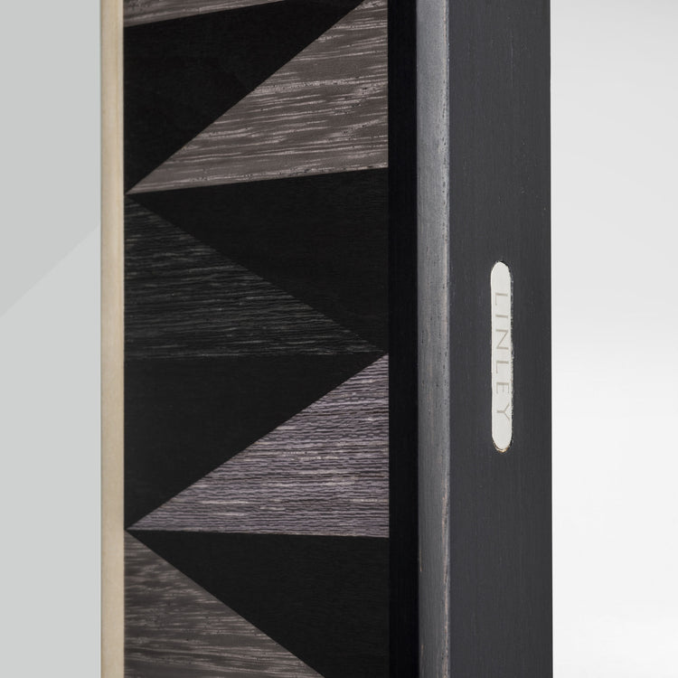 Henley Triangle Monochrome Full Length Mirror | LINLEY