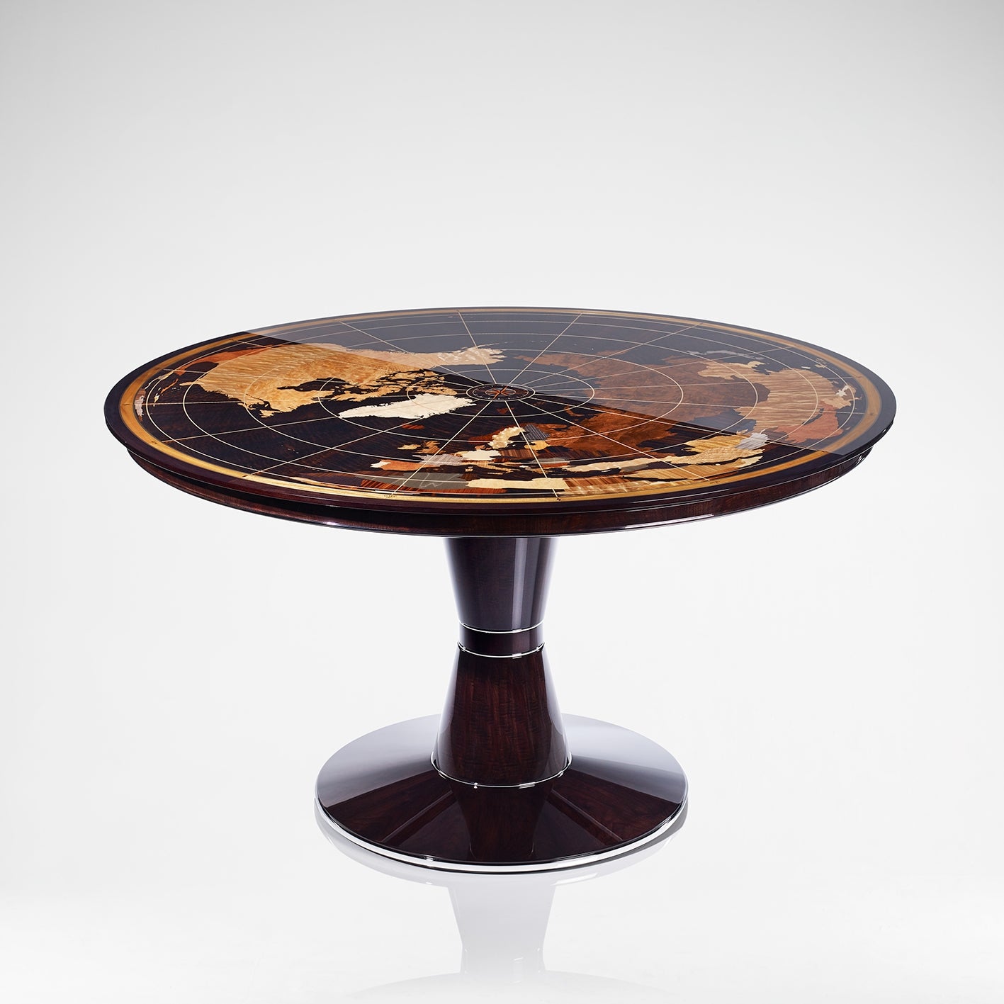 World Map Table | Bespoke Design & Luxury Furniture | LINLEY