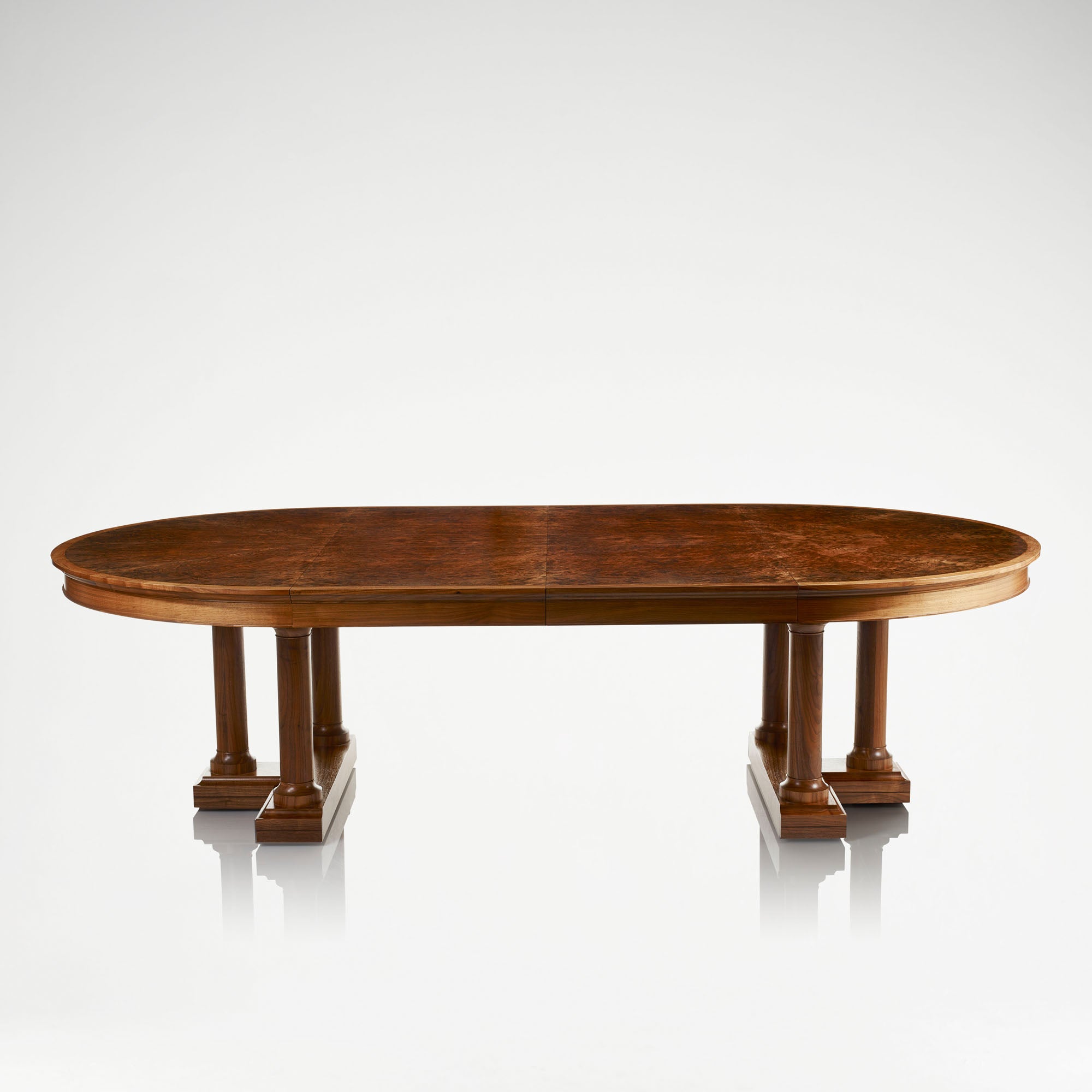 LINLEY Classic Dining Table - Walnut | Luxury Furniture | LINLEY