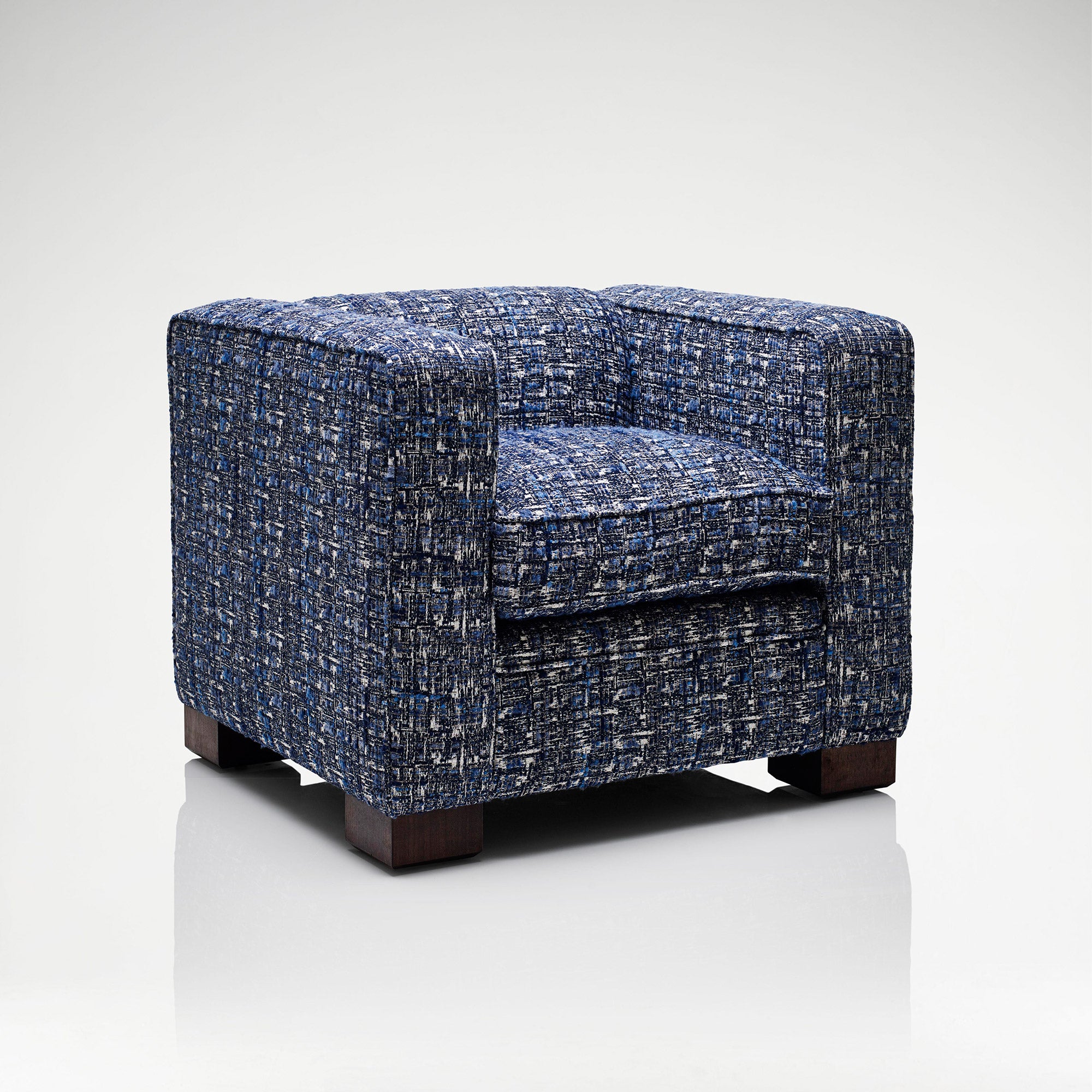 Chase Chair - Cheyne Blue | Bespoke Design & Luxury Furniture | LINLEY